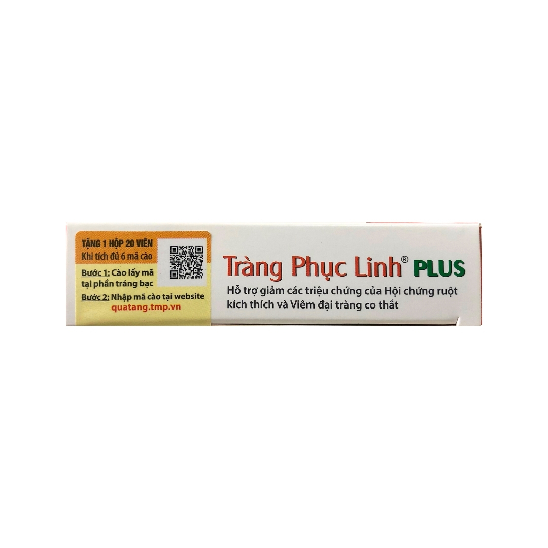 Tràng phục linh Plus (20 viên) - Hỗ trợ triệu chứng hội chứng ruột ...