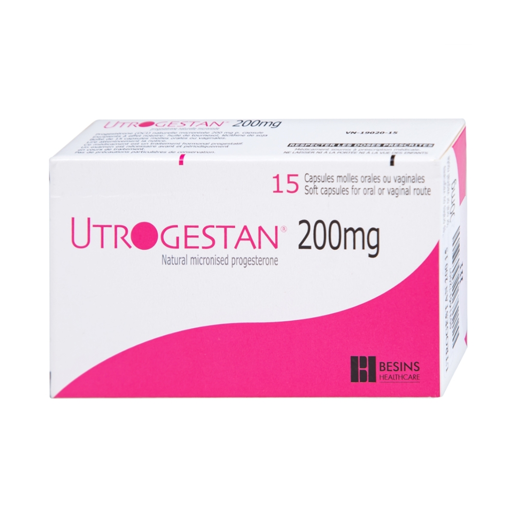 Utrogestan 200mg - Điều trị rối loạn Progesteron - Pharmart.vn