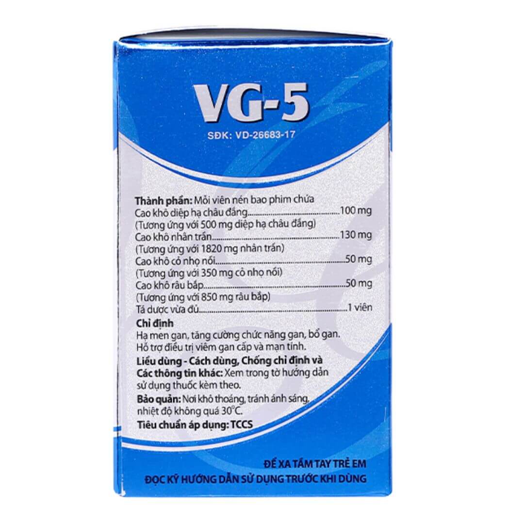 Vg5 Đà Nẵng - Pharmart.vn