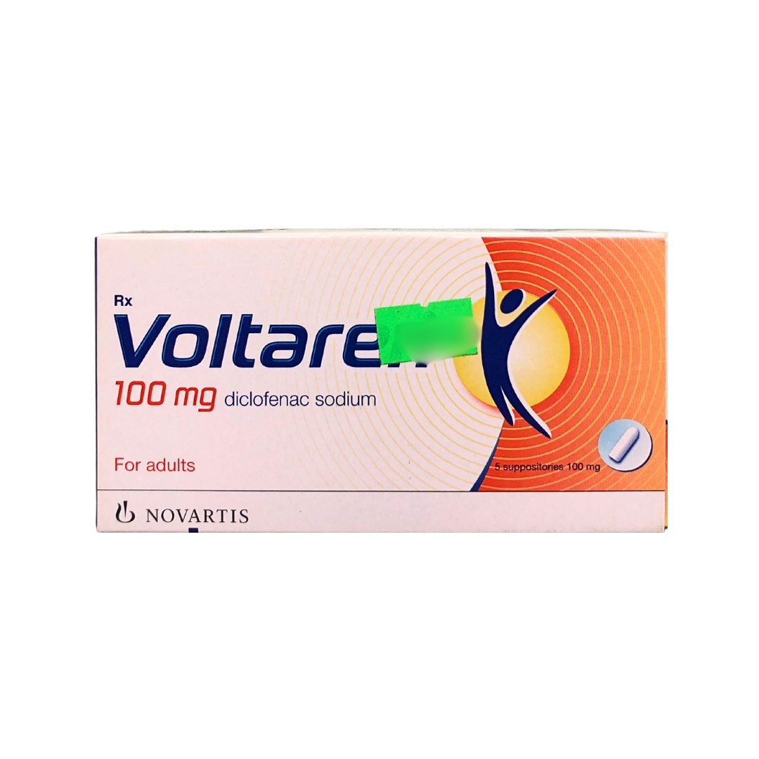 Thuốc Đặt Voltaren (100mg) - Giảm đau viêm xương khớp - Pharmart.vn