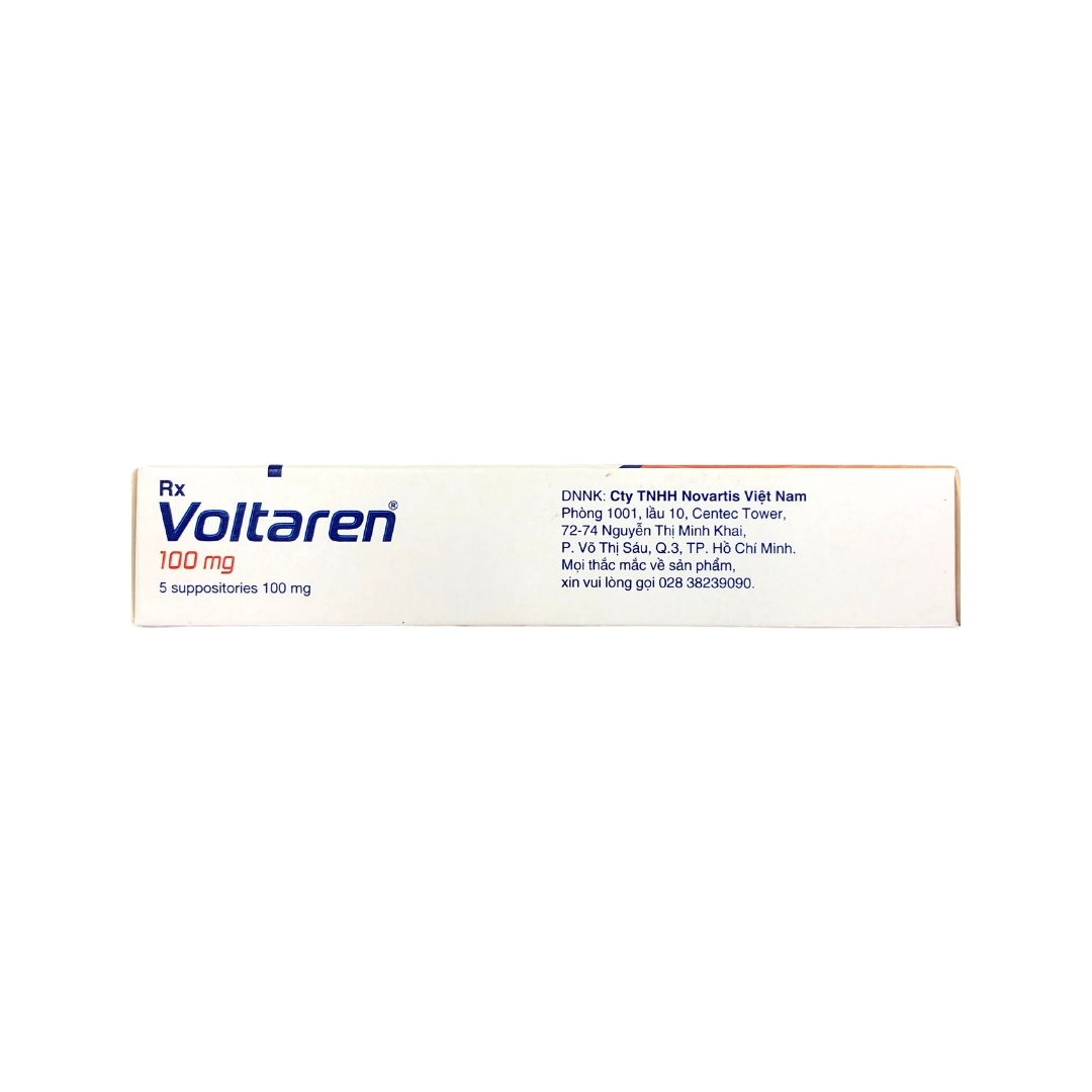 Thuốc Đặt Voltaren (100mg) - Giảm đau viêm xương khớp - Pharmart.vn