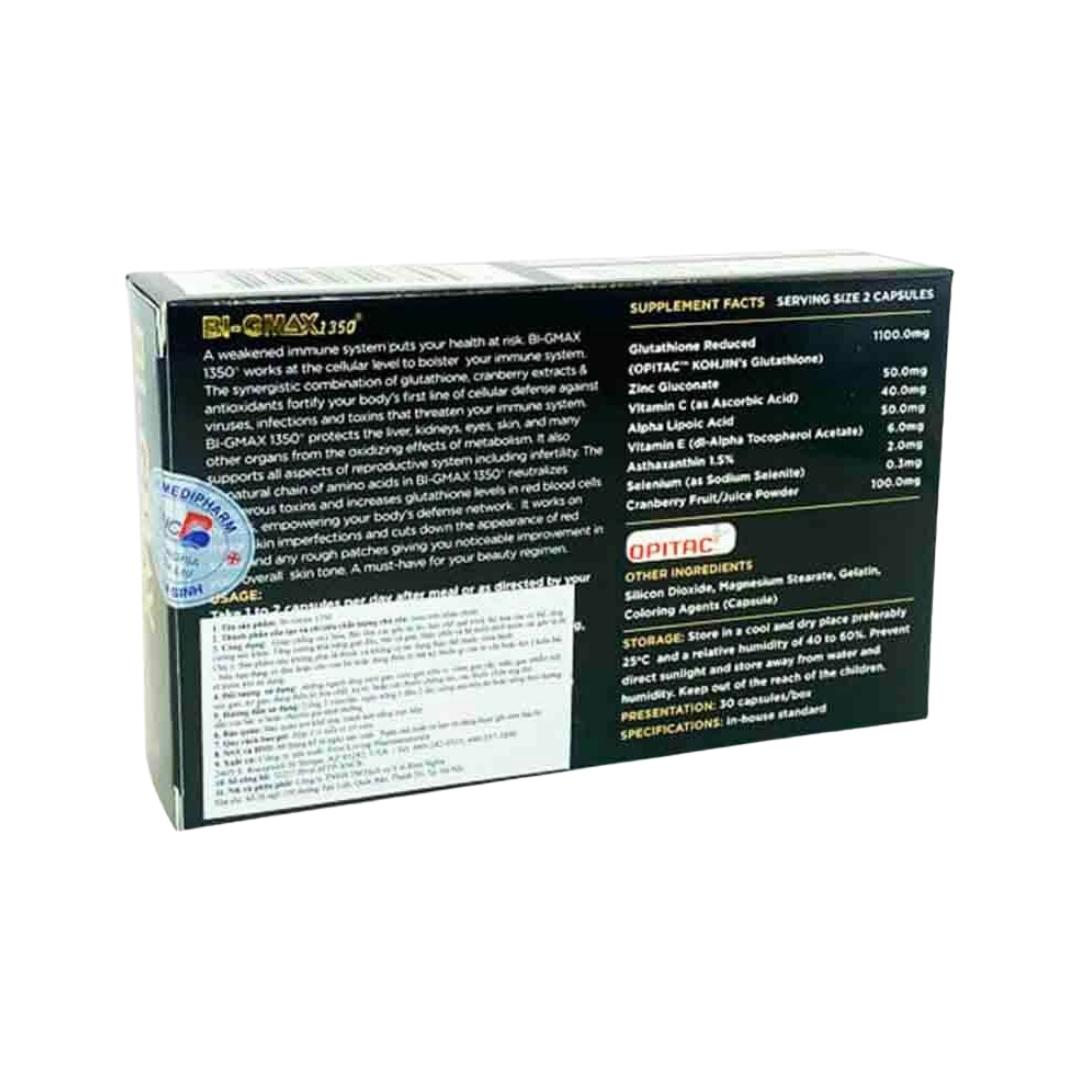 Viên uống Bi Gmax 1350 Medipharm - Thải độc, mát gan - Pharmart.vn