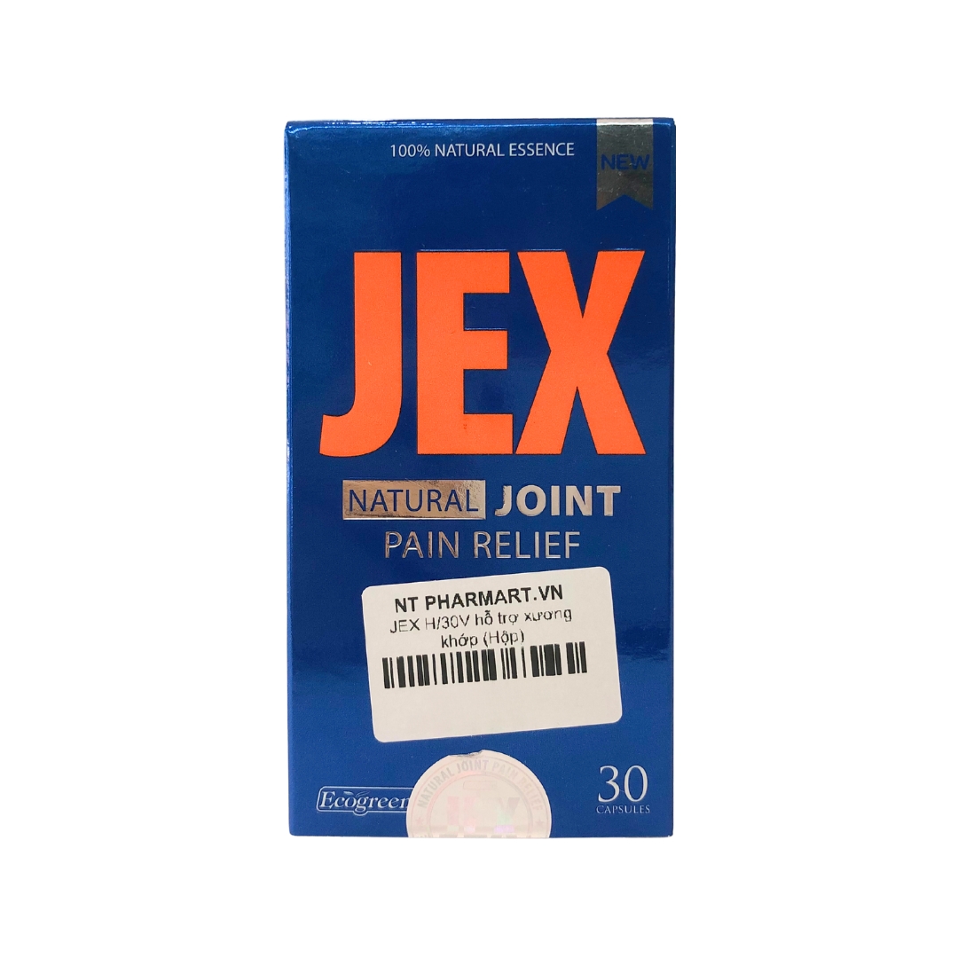 Viên Uống Bổ Khớp Jex Natural Joint Pain Relief Ecogreen 30 Viên - Pharmart.vn