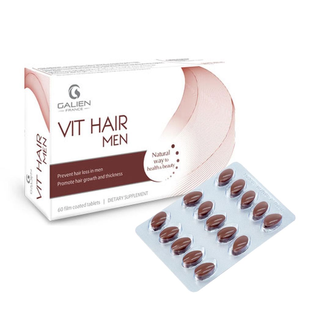 Viên Uống Ngăn Rụng Tóc Vit Hair Men Galien - Pharmart.vn
