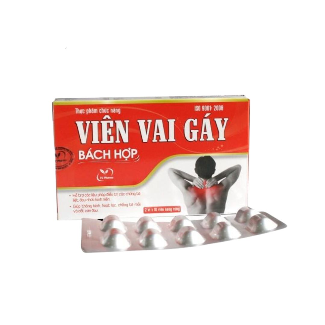 Viên vai gáy Bách Hợp - Pharmart.vn
