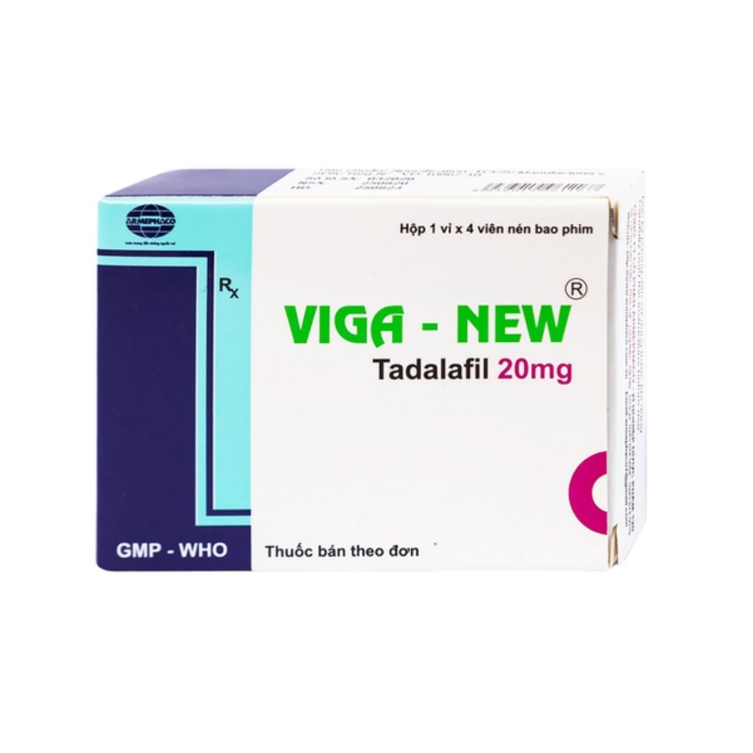 Viga-New 20mg - Điều trị rối loạn cương dương và xuất tinh - Pharmart.vn