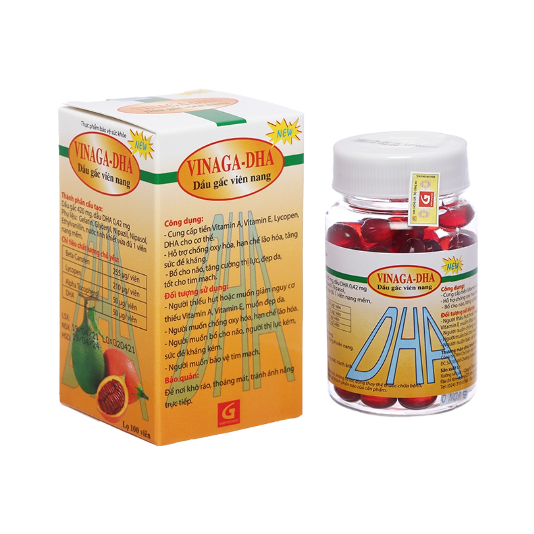 Vinaga-DHA - Hỗ trợ chống lão hóa, tốt cho mắt - Pharmart.vn