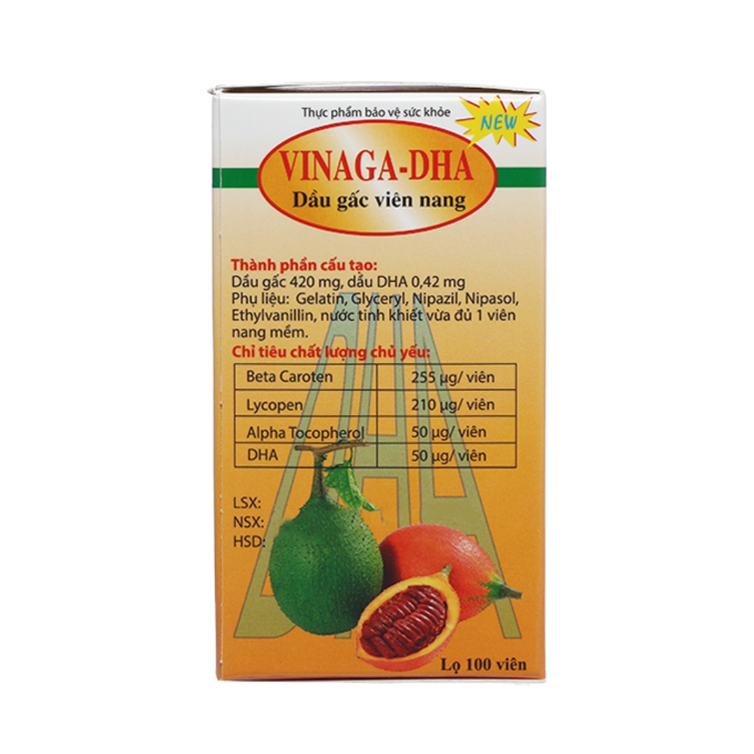 Vinaga-DHA - Hỗ trợ chống lão hóa, tốt cho mắt - Pharmart.vn