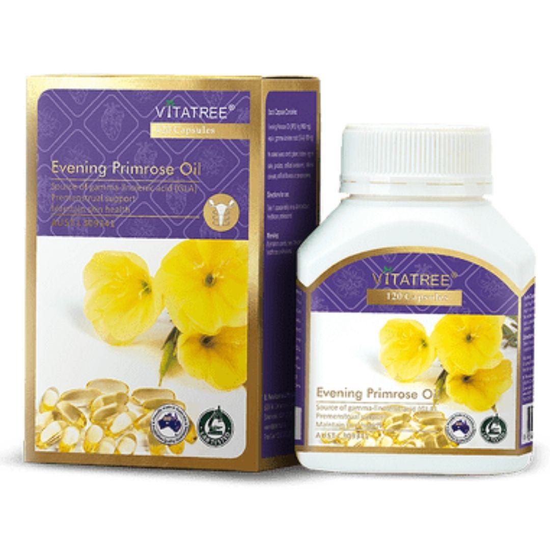 Vitatree Evening Primrose Oil - Viên Uống Nội Tiết Tố Nữ - Pharmart.vn